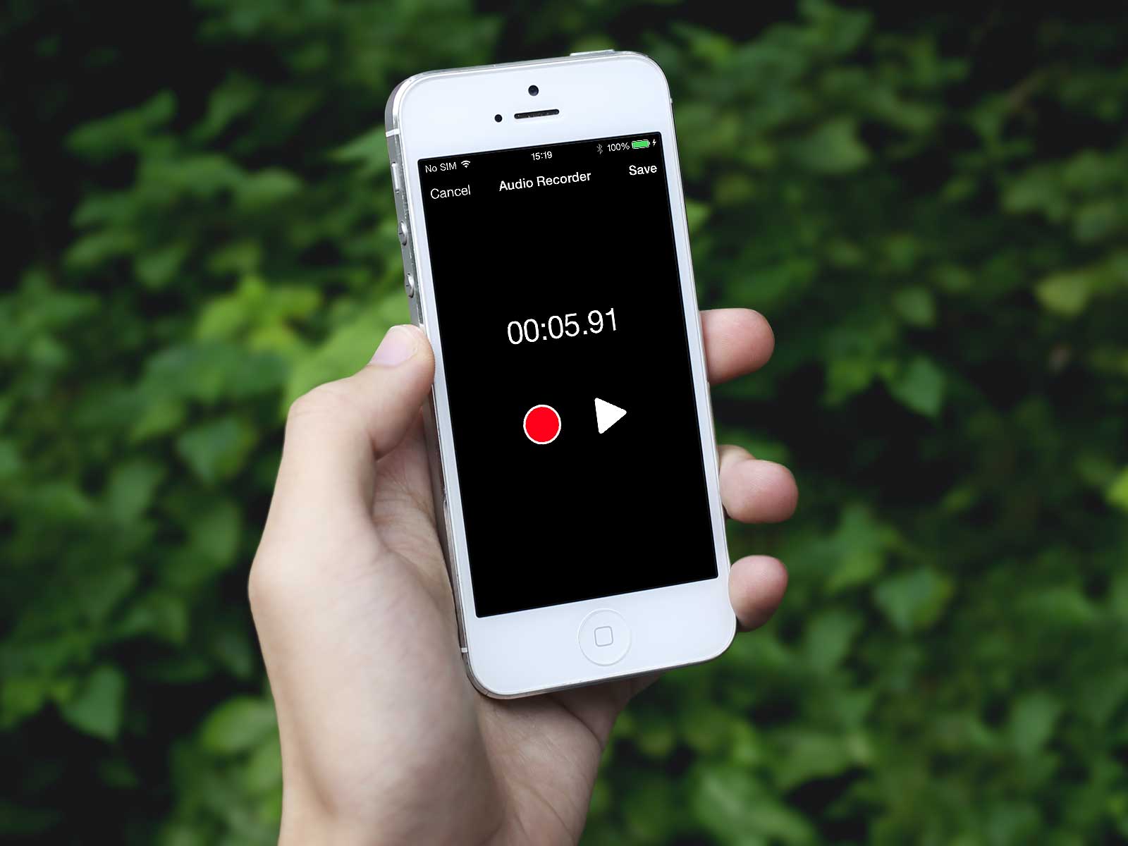 A Simple Audio Recorder Controller In Swift for IPhone 